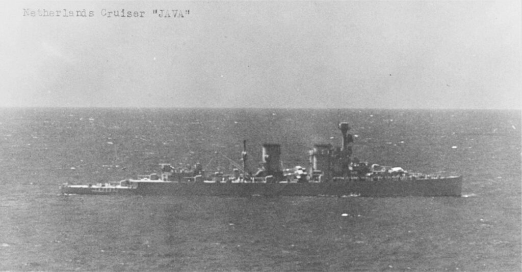Netherlands Cruiser HNLMS Java - Destination's Journey