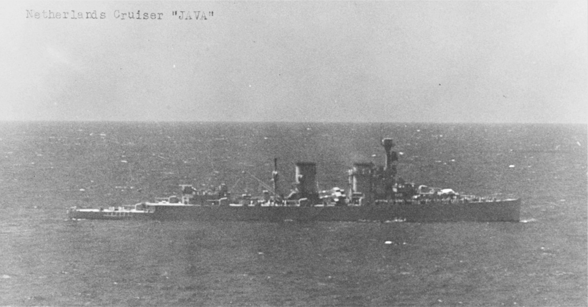 Netherlands Cruiser HNLMS Java - Destination's Journey