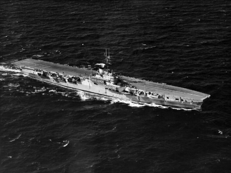 British Aircraft Carrier HMS Venerable - Destination's Journey