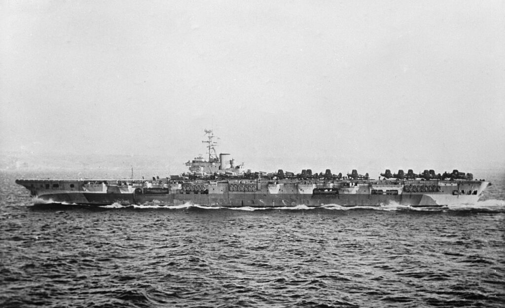 British Aircraft Carrier HMS Venerable - Destination's Journey