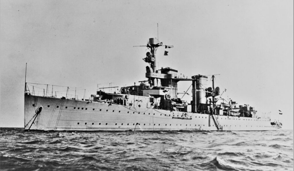 Netherlands Cruiser HNLMS Java - Destination's Journey