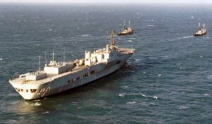 British Aircraft Carrier HMS Triumph - Destination's Journey