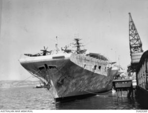 British Aircraft Carrier HMS Triumph - Destination's Journey