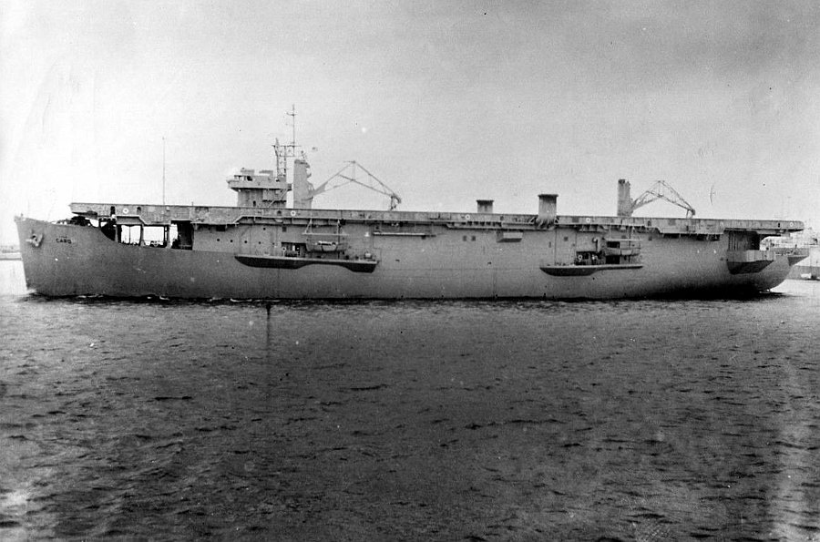 Escort Carrier USS Card CVE-11 - Destination's Journey