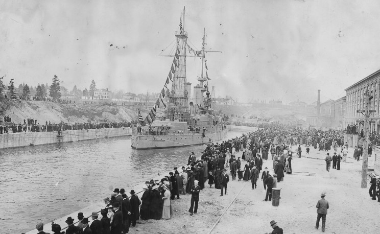 US Navy Battleship USS Oregon BB-3 - Destination's Journey