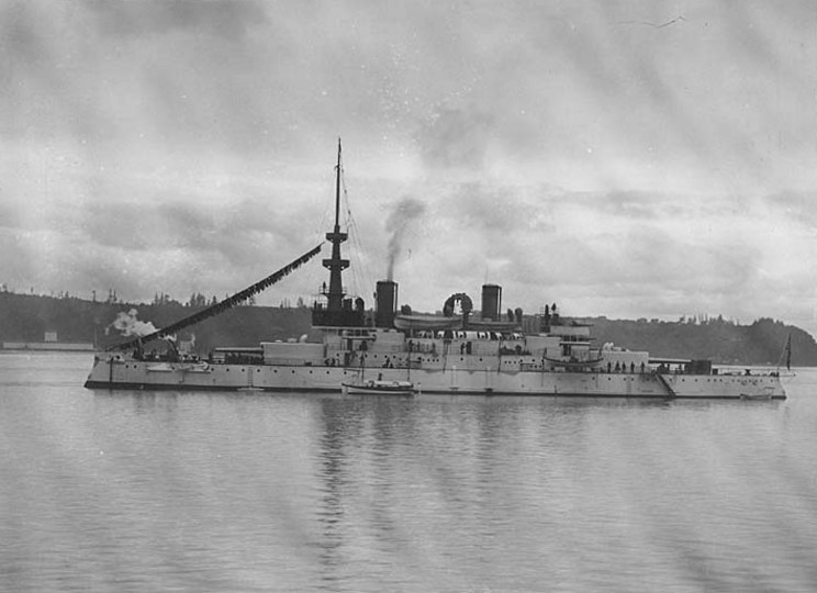 US Navy Battleship USS Oregon BB-3 - Destination's Journey