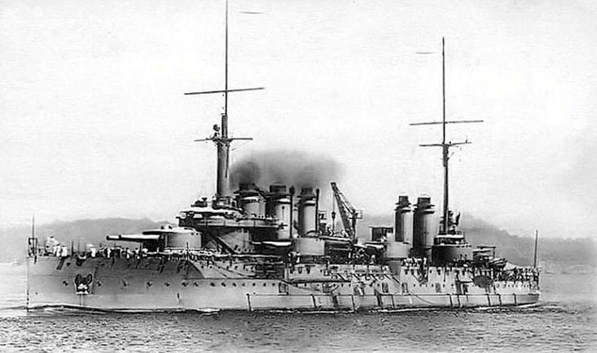 French Battleship Danton - Destination's Journey