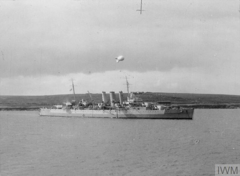 British Heavy Cruiser HMS Dorsetshire - Destination's Journey
