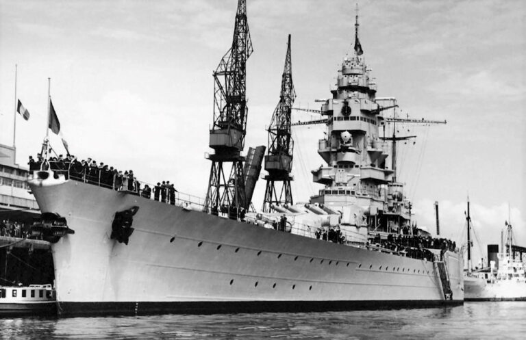 French Battleship Dunkerque - Destination's Journey