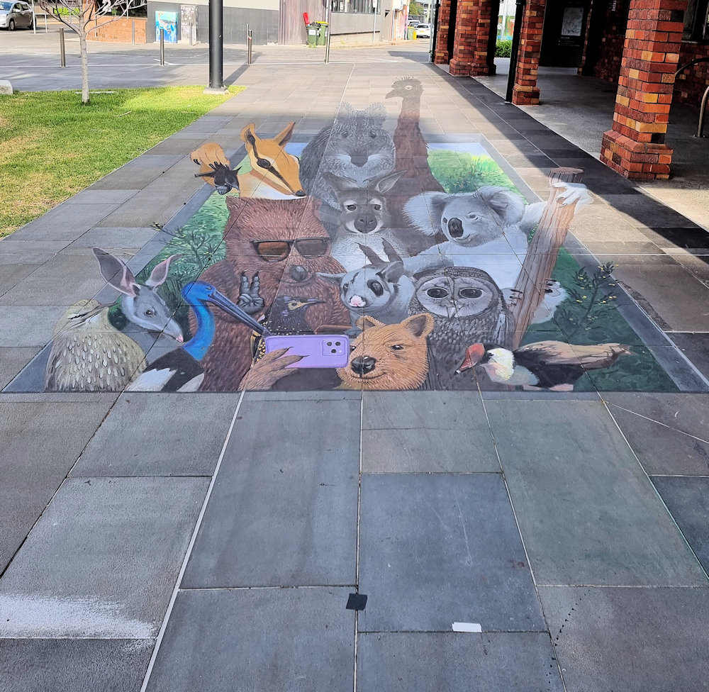 Chalk the Walk Newcastle 2023 - Destination's Journey