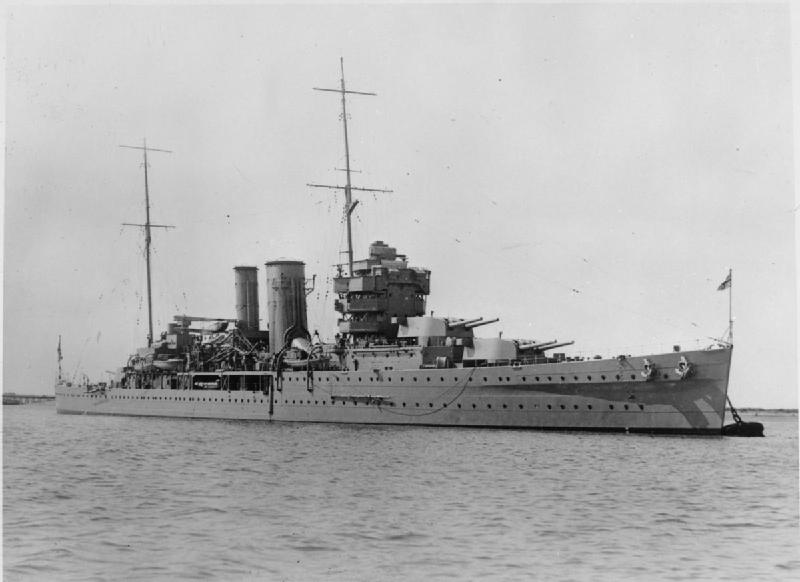 British Heavy Cruiser HMS York - Destination's Journey