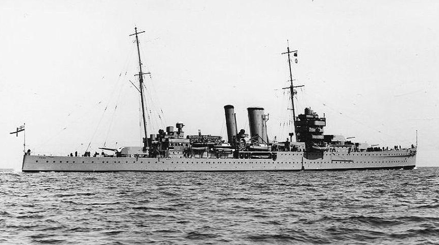 British Heavy Cruiser HMS York - Destination's Journey