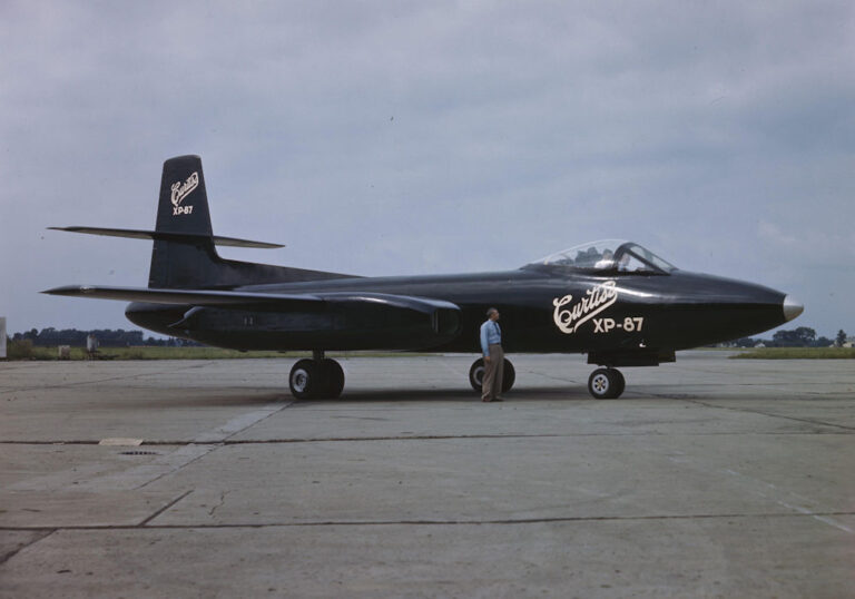 Curtiss-Wright XF-87 Blackhawk - Destination's Journey