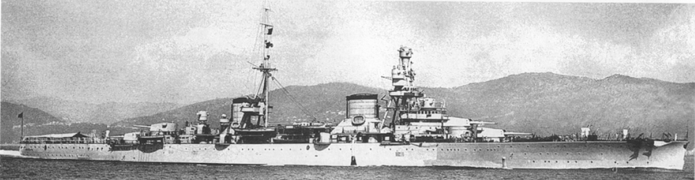 Italian Heavy Cruiser Trieste - Destination's Journey