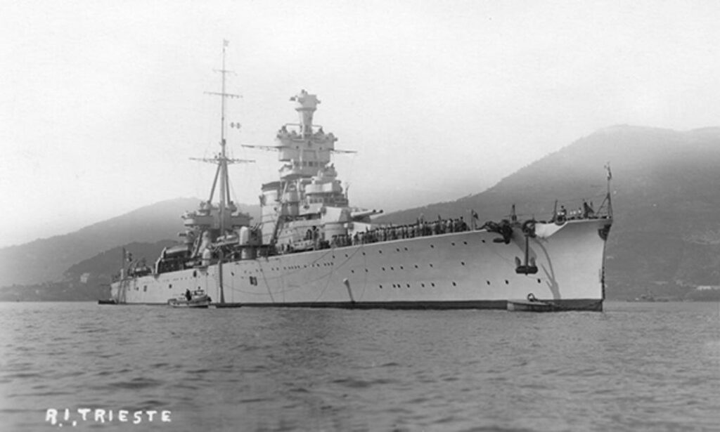 Italian Heavy Cruiser Trieste - Destination's Journey
