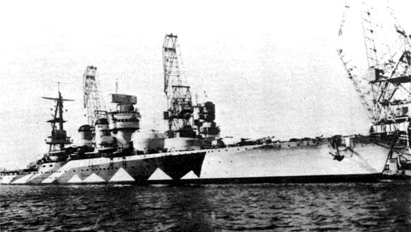 Italian Battleship Conte Di Cavour - Destination's Journey
