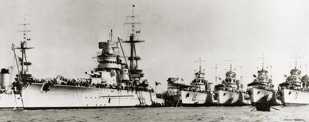 Italian Battleship Conte Di Cavour - Destination's Journey
