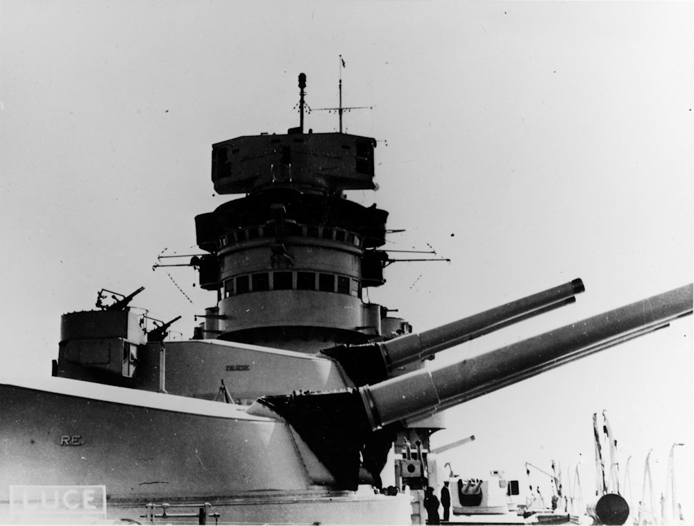 Italian Battleship Conte Di Cavour - Destination's Journey