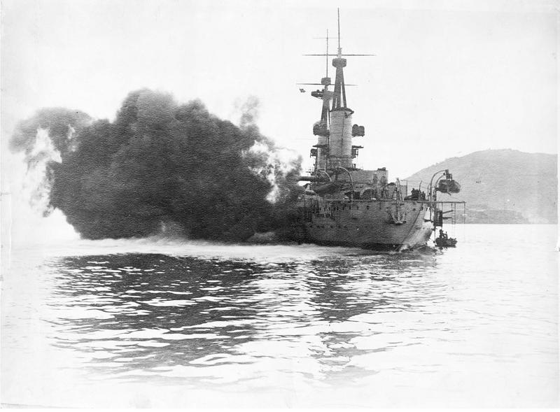 Italian Battleship Conte Di Cavour - Destination's Journey