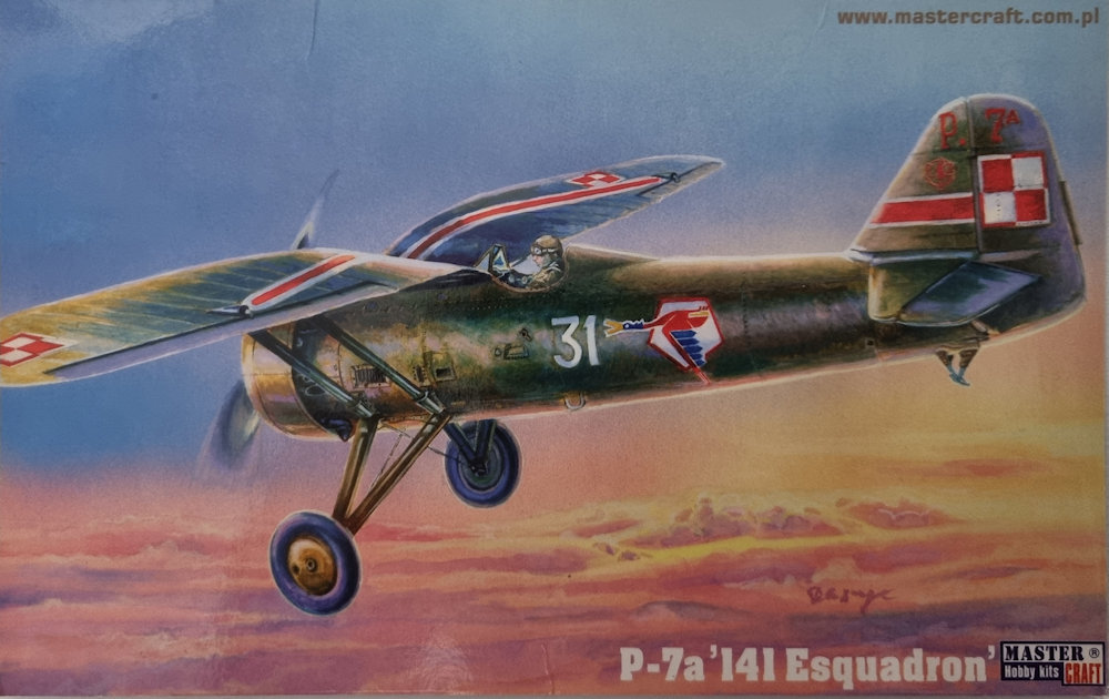 PZL P.7 Fighter Scale Models - Destination's Journey