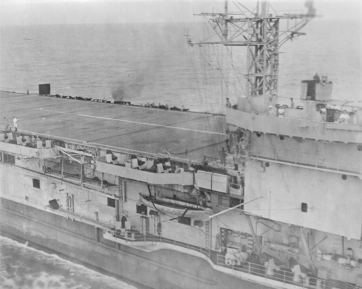 HMS Patroller Royal Navy Escort Carrier - Destination's Journey