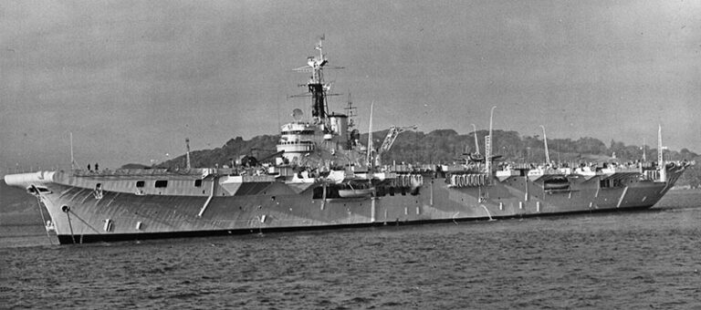 British Aircraft Carrier HMS Warrior - Destination's Journey