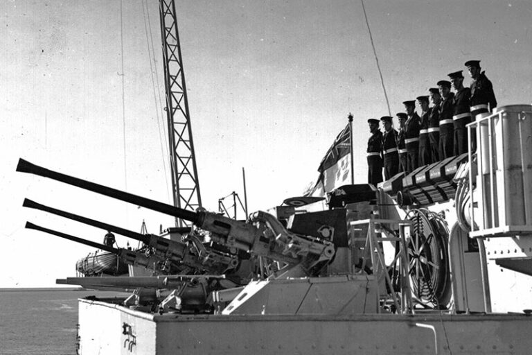 British Aircraft Carrier HMS Warrior - Destination's Journey