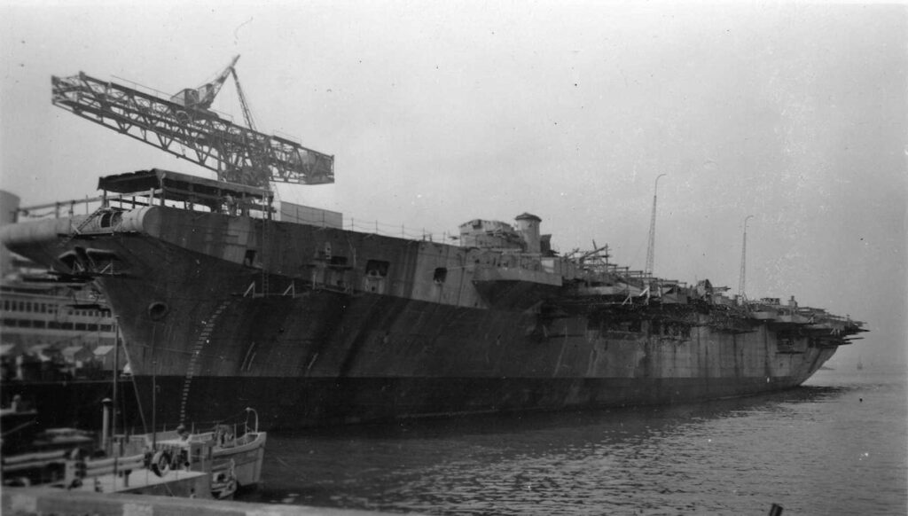 British Aircraft Carrier HMS Warrior - Destination's Journey