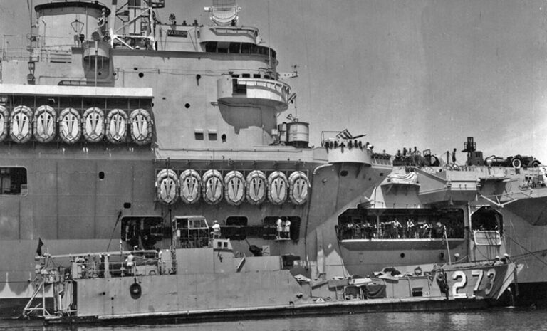 British Aircraft Carrier HMS Warrior - Destination's Journey