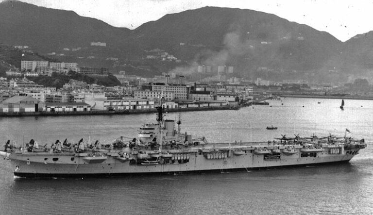 British Aircraft Carrier HMS Warrior - Destination's Journey