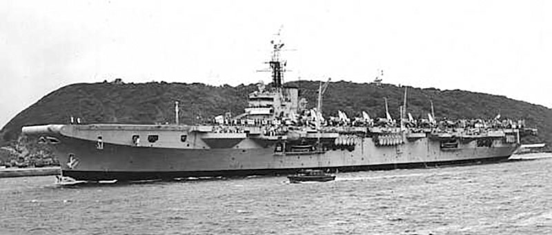 British Aircraft Carrier HMS Warrior - Destination's Journey