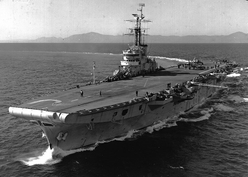 British Aircraft Carrier HMS Warrior - Destination's Journey