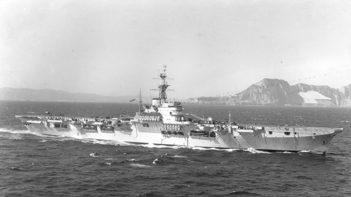 British Aircraft Carrier HMS Warrior - Destination's Journey