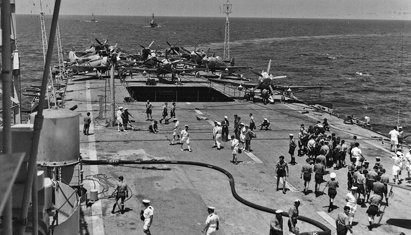 British Aircraft Carrier HMS Warrior - Destination's Journey