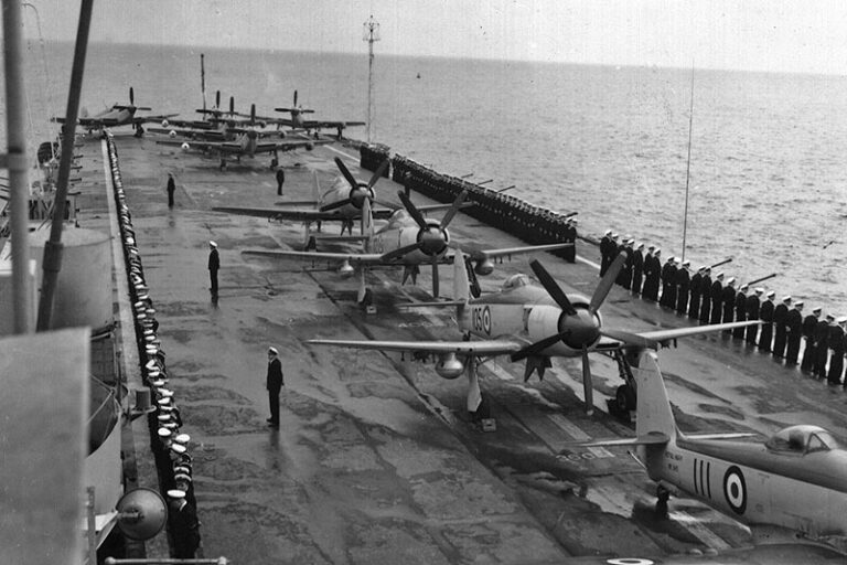British Aircraft Carrier HMS Warrior - Destination's Journey