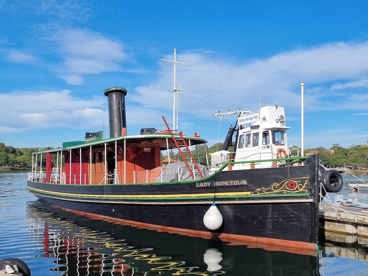 Steam Launch Lady Hopetoun - Destination's Journey
