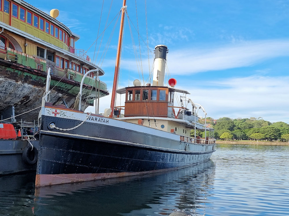 Steam Tug Waratah - Destination's Journey