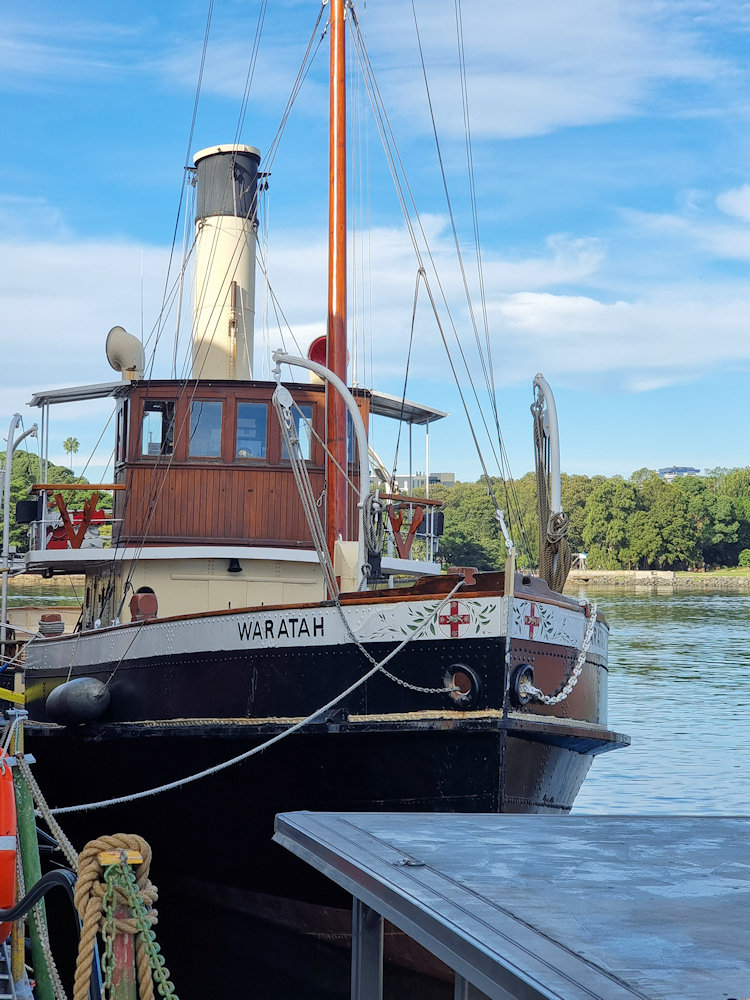 Steam Tug Waratah - Destination's Journey